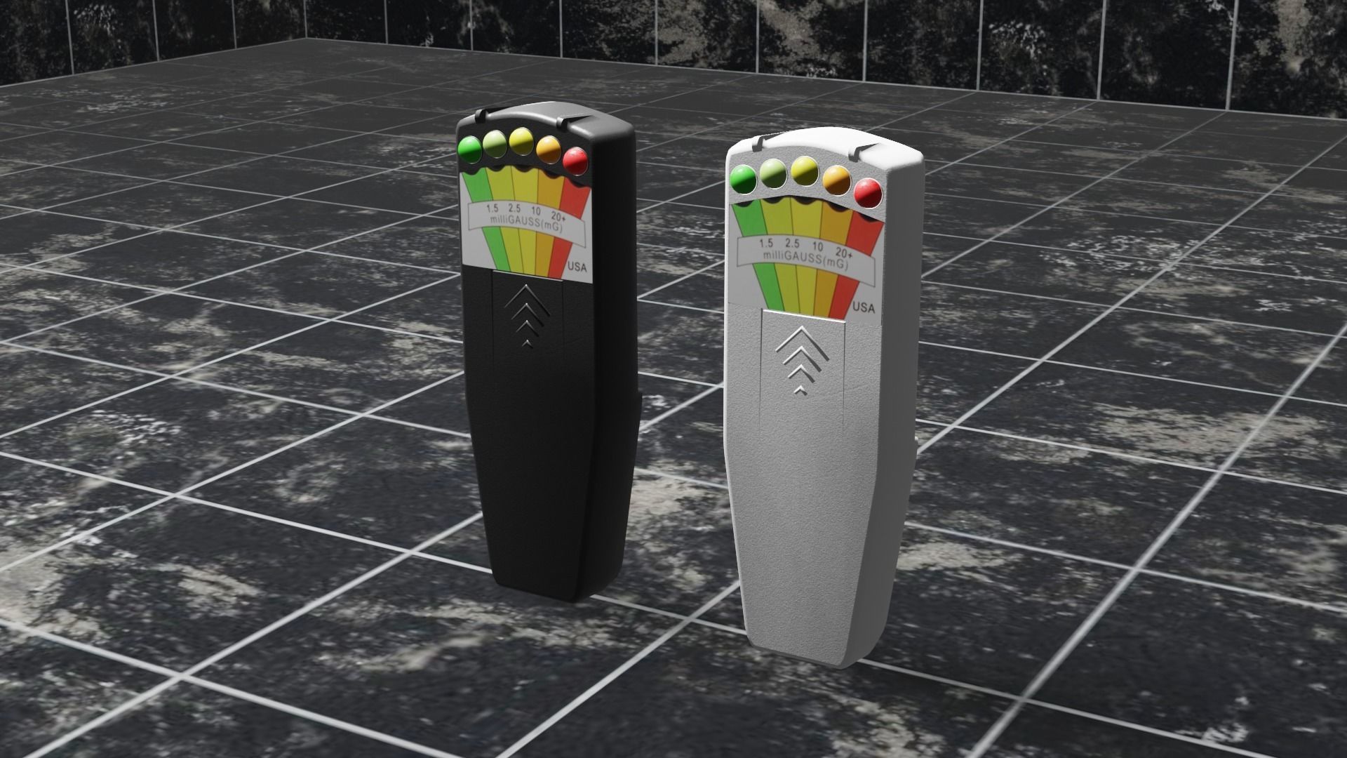 3D model Electromagnetic Field EMF Detectors VR / AR / low-poly | CGTrader