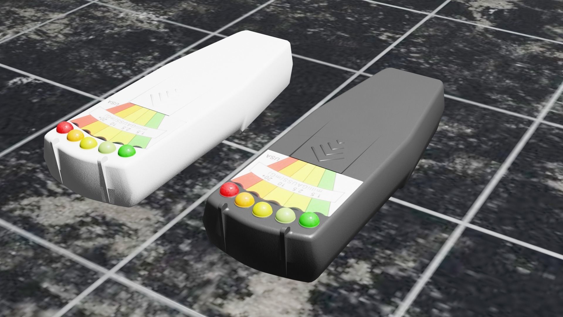 3D model Electromagnetic Field EMF Detectors VR / AR / low-poly | CGTrader