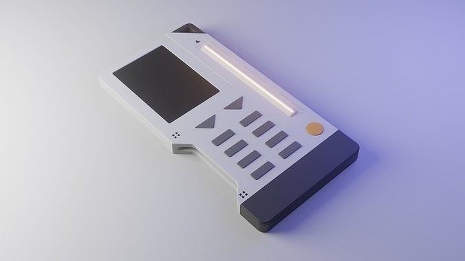 Cyberpunk Reader Modelling 3D model | CGTrader