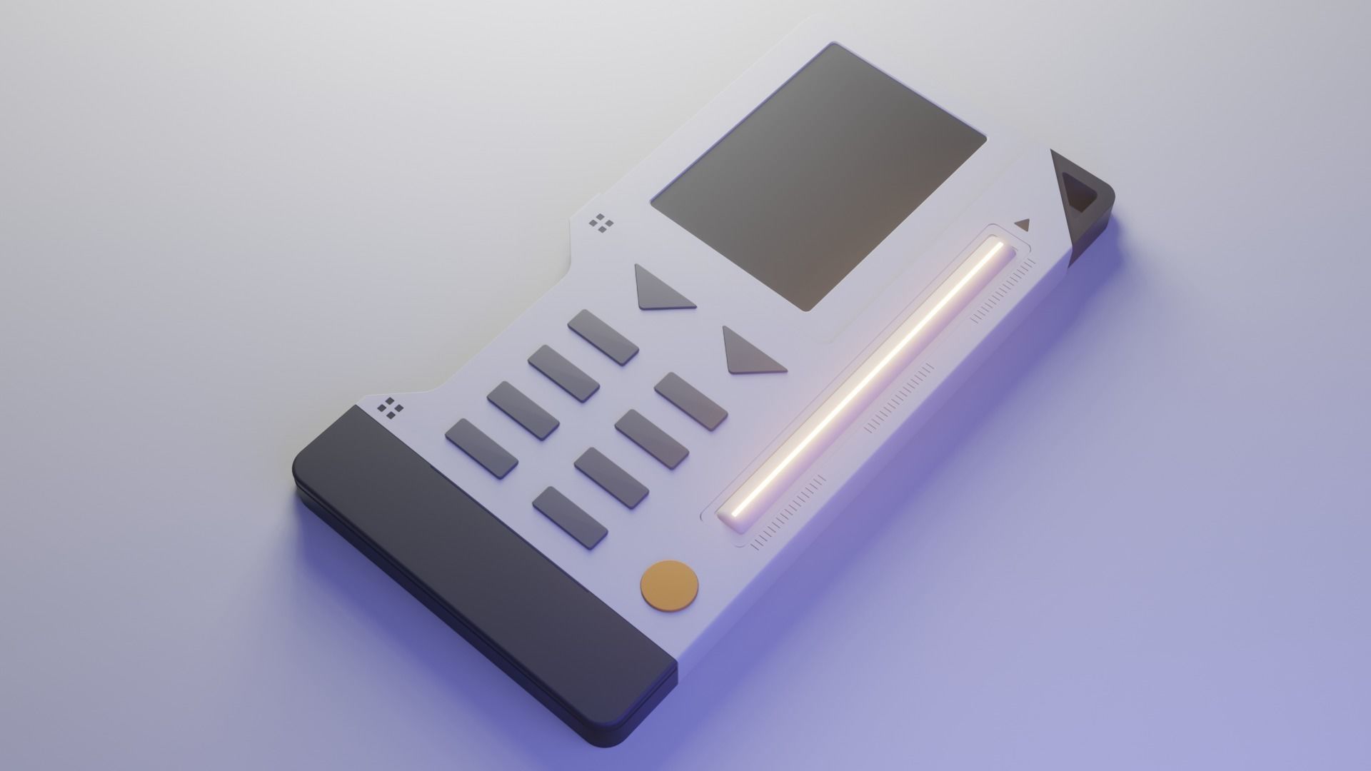 Cyberpunk Reader Modelling 3D model | CGTrader