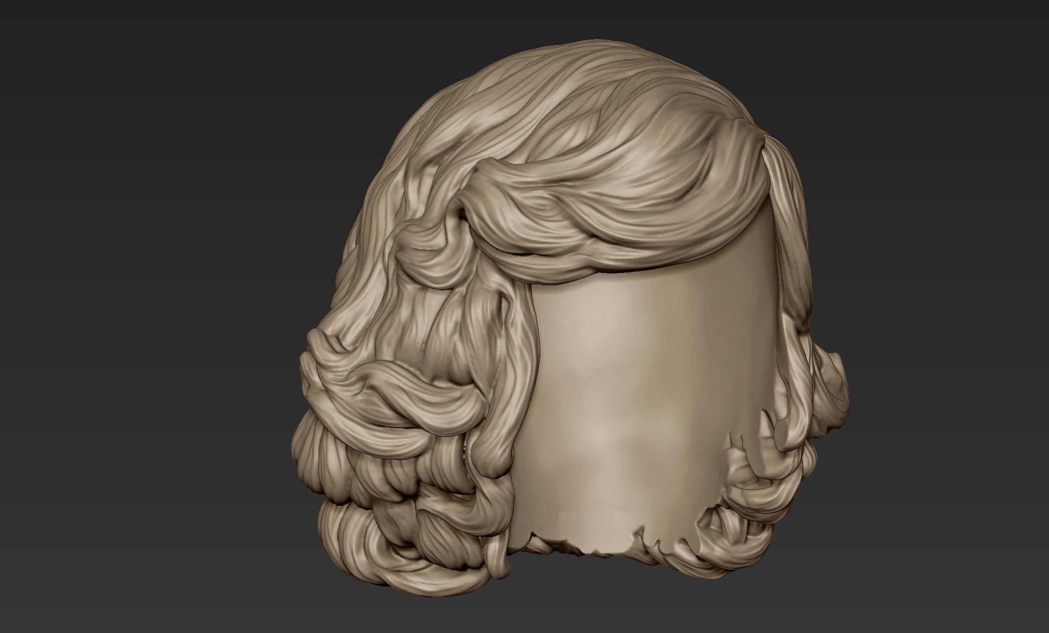 Hair 43 3D model | CGTrader