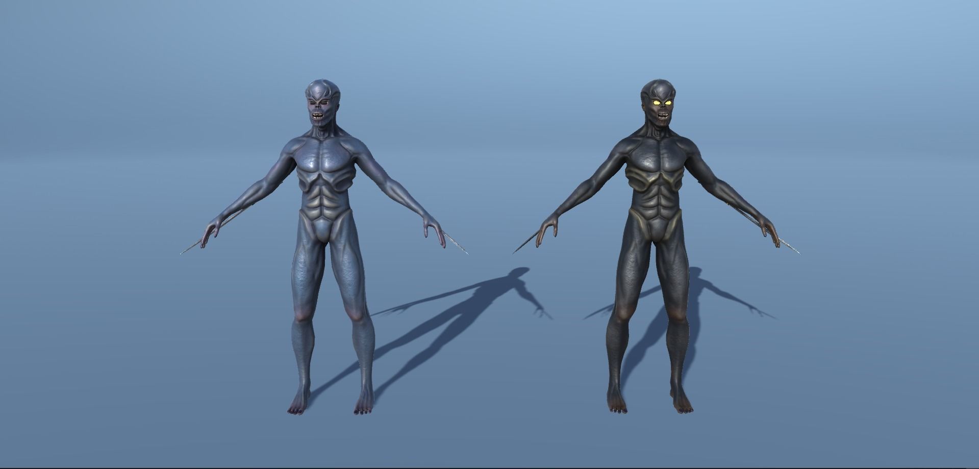 3D model Alien Assassin VR / AR / low-poly rigged animated | CGTrader