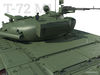 T-72M1 Russian main battle tank 2 tanks in 1 3D model | CGTrader