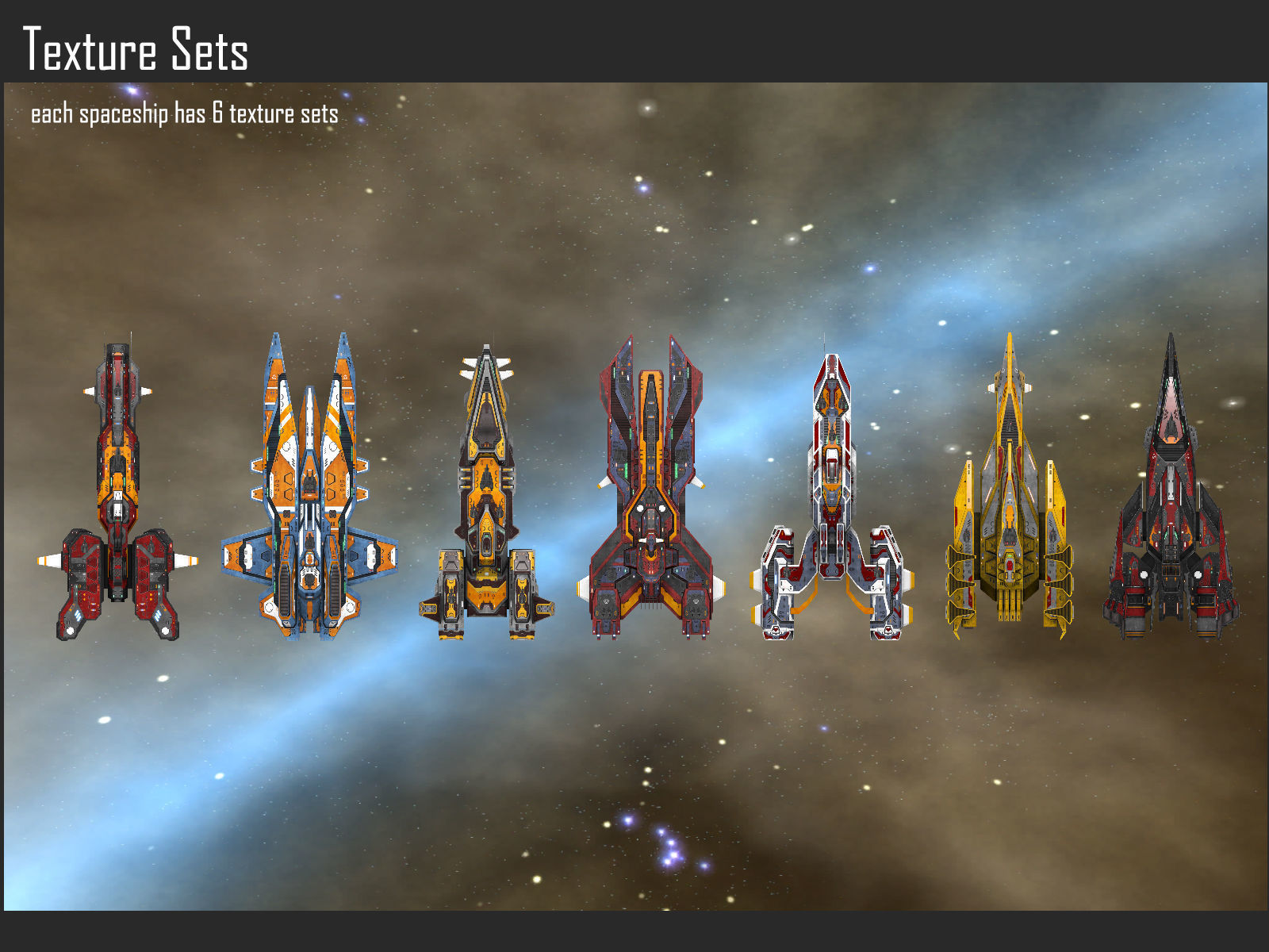 2D Destroyers Collection III Texture | CGTrader