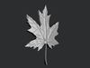 STL models for 3D printing and CNC Maple Leaf 3D model 3D printable ...
