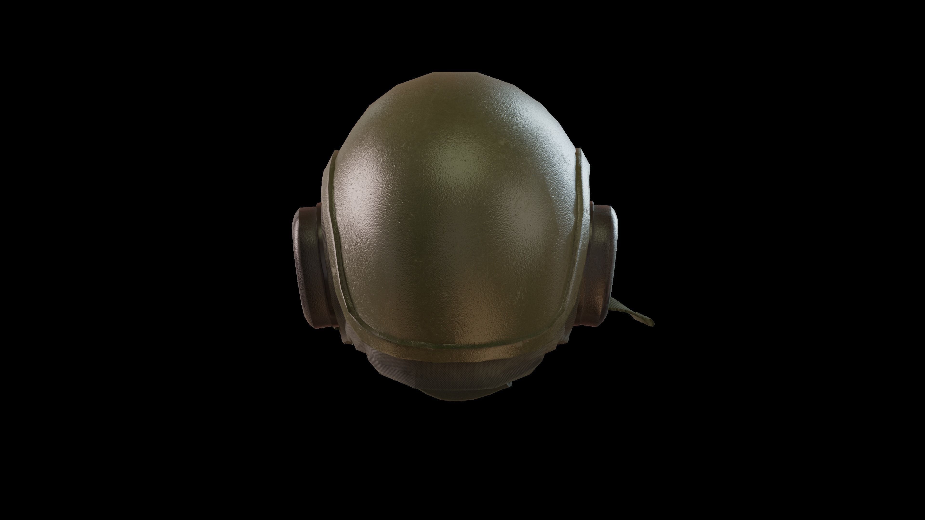 3D model Russian CVC Helmet VR / AR / low-poly | CGTrader