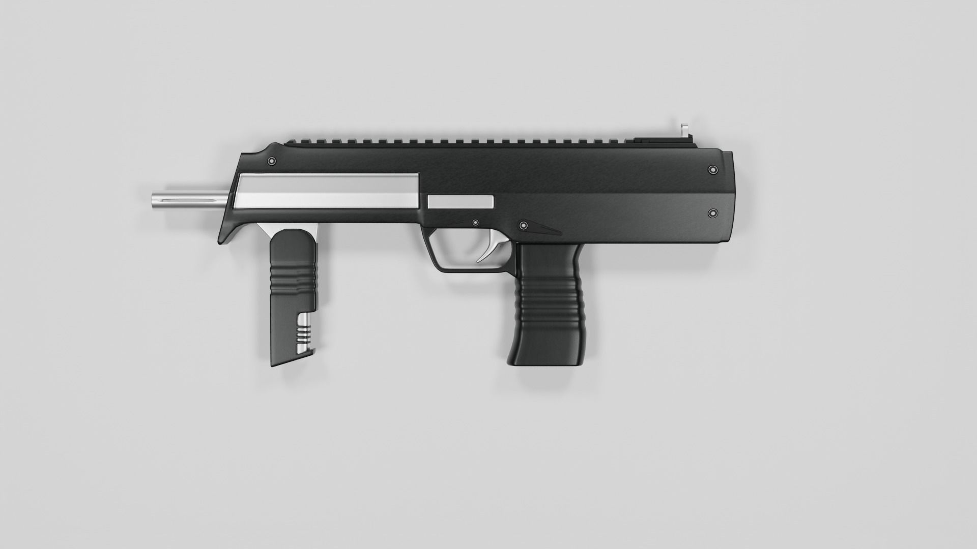 Submachine gun Model free 3D model | CGTrader