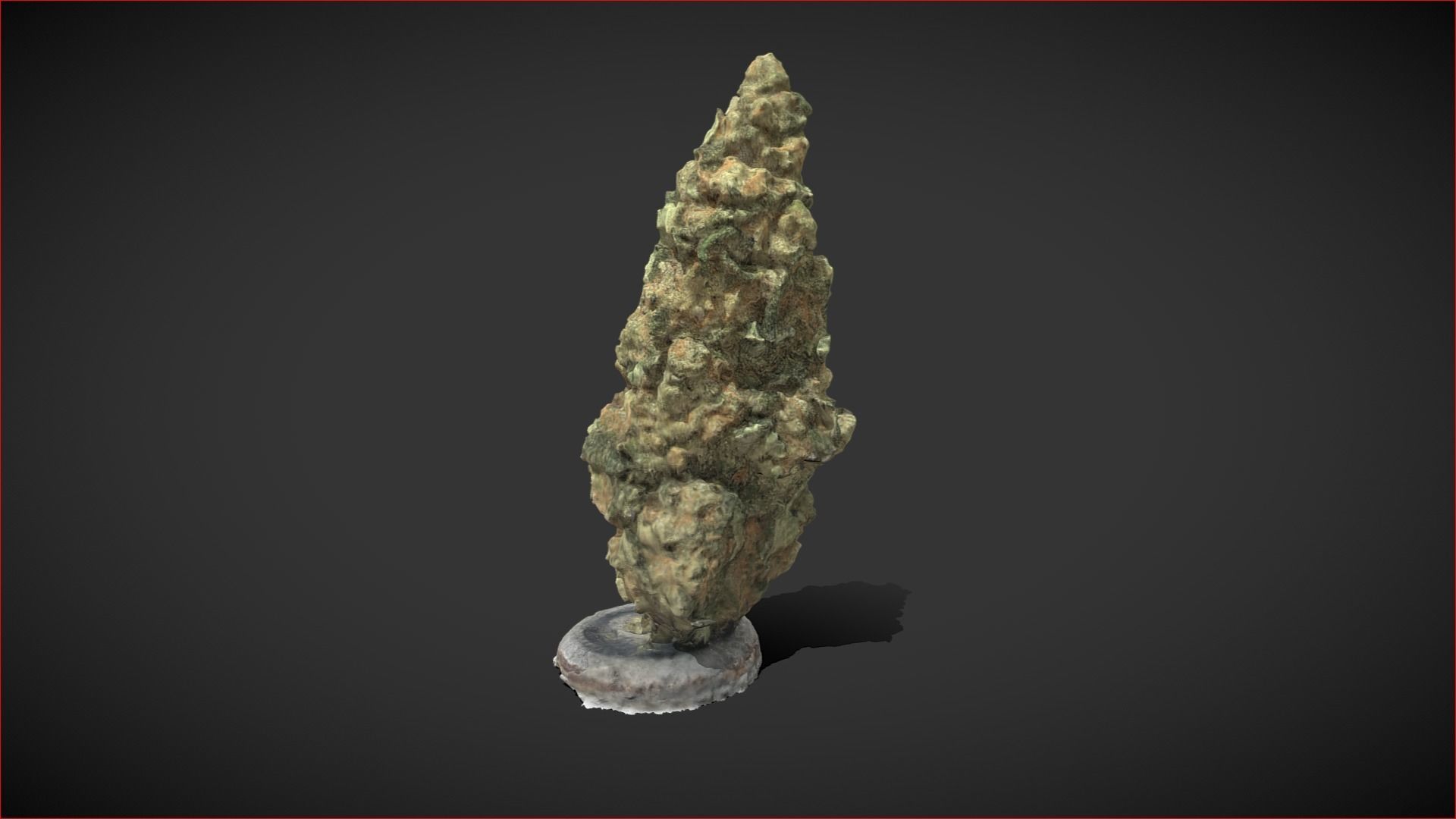 Cannabis Weed Bud Scan 3D model | CGTrader