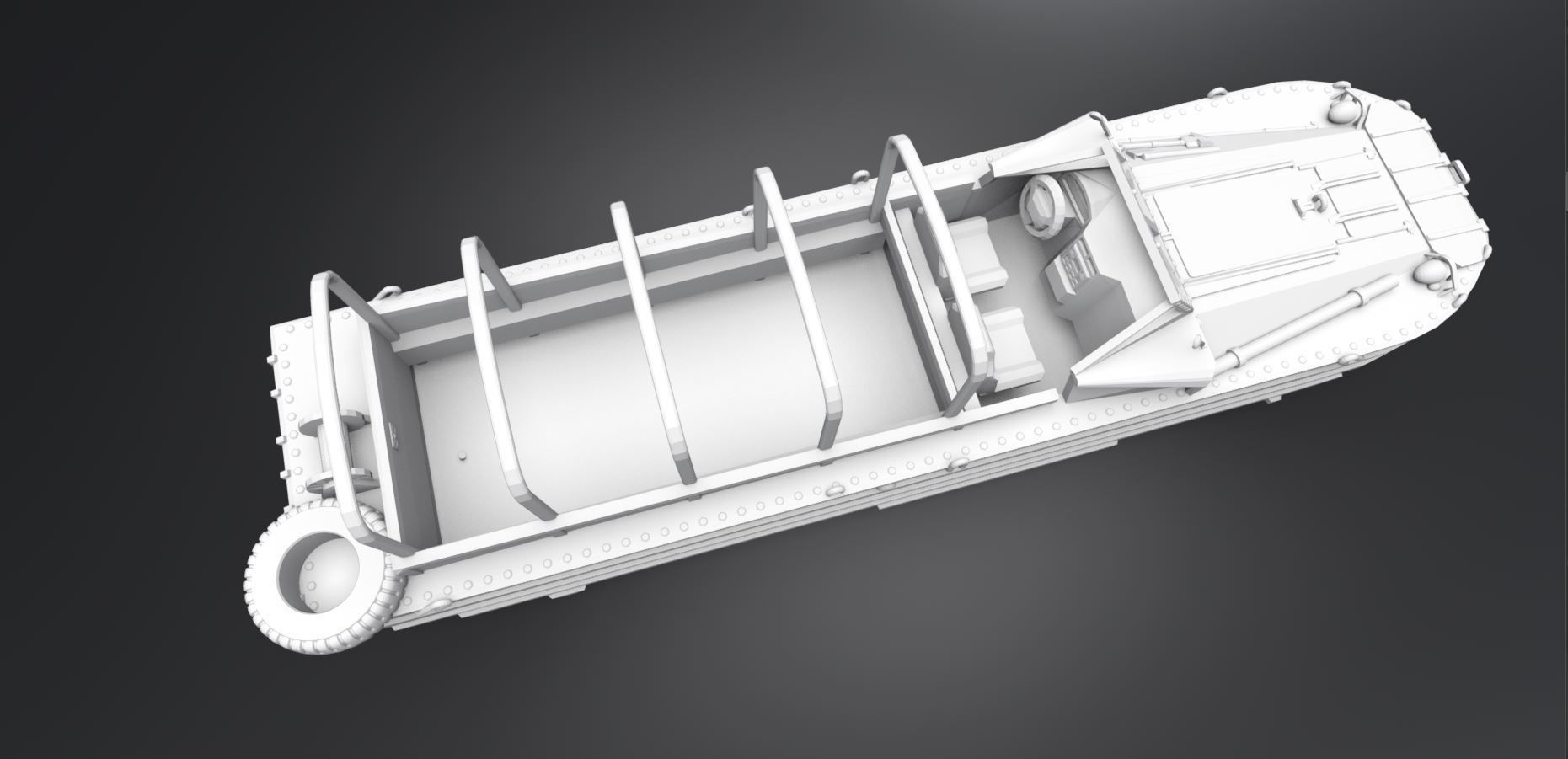 DUKW Scale model 3D model 3D printable | CGTrader