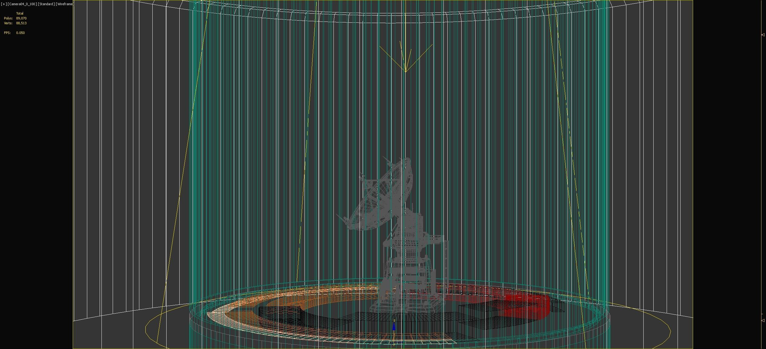 Radar rotation display 3D model | CGTrader