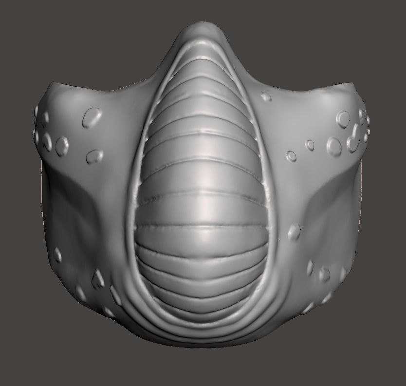 cell face mask 3D model 3D printable | CGTrader