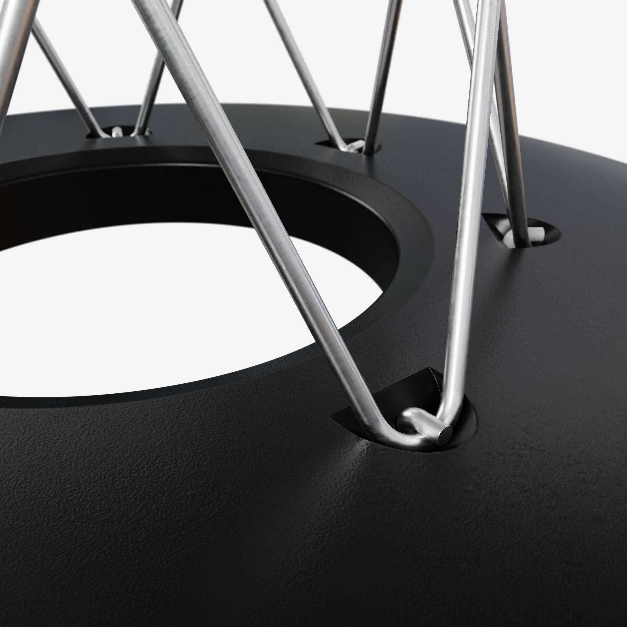 Cyclone Dining Table Replica 001 3D model | CGTrader