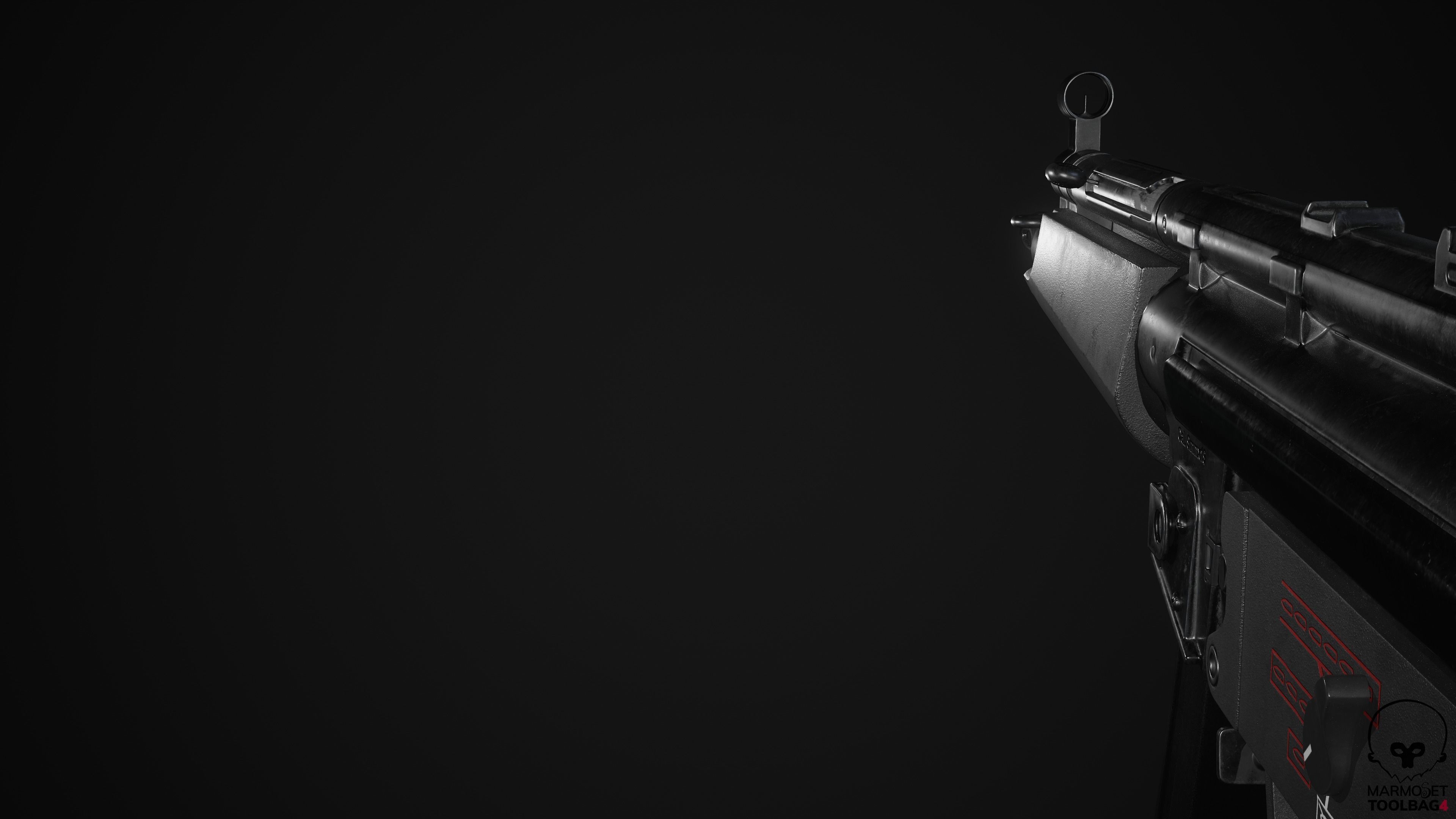 3D model MP5 SMG VR / AR / low-poly | CGTrader