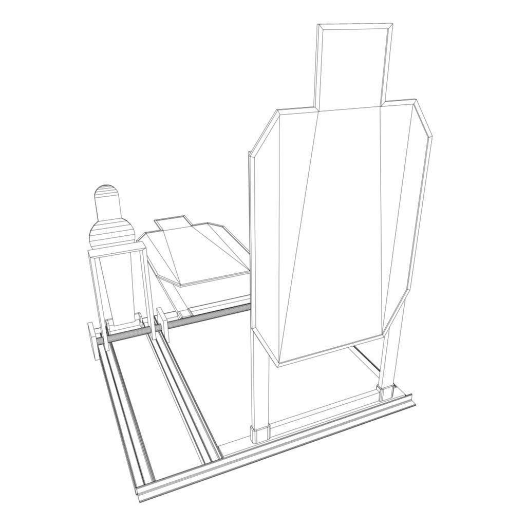 3D model Police Shooting Target VR / AR / low-poly | CGTrader