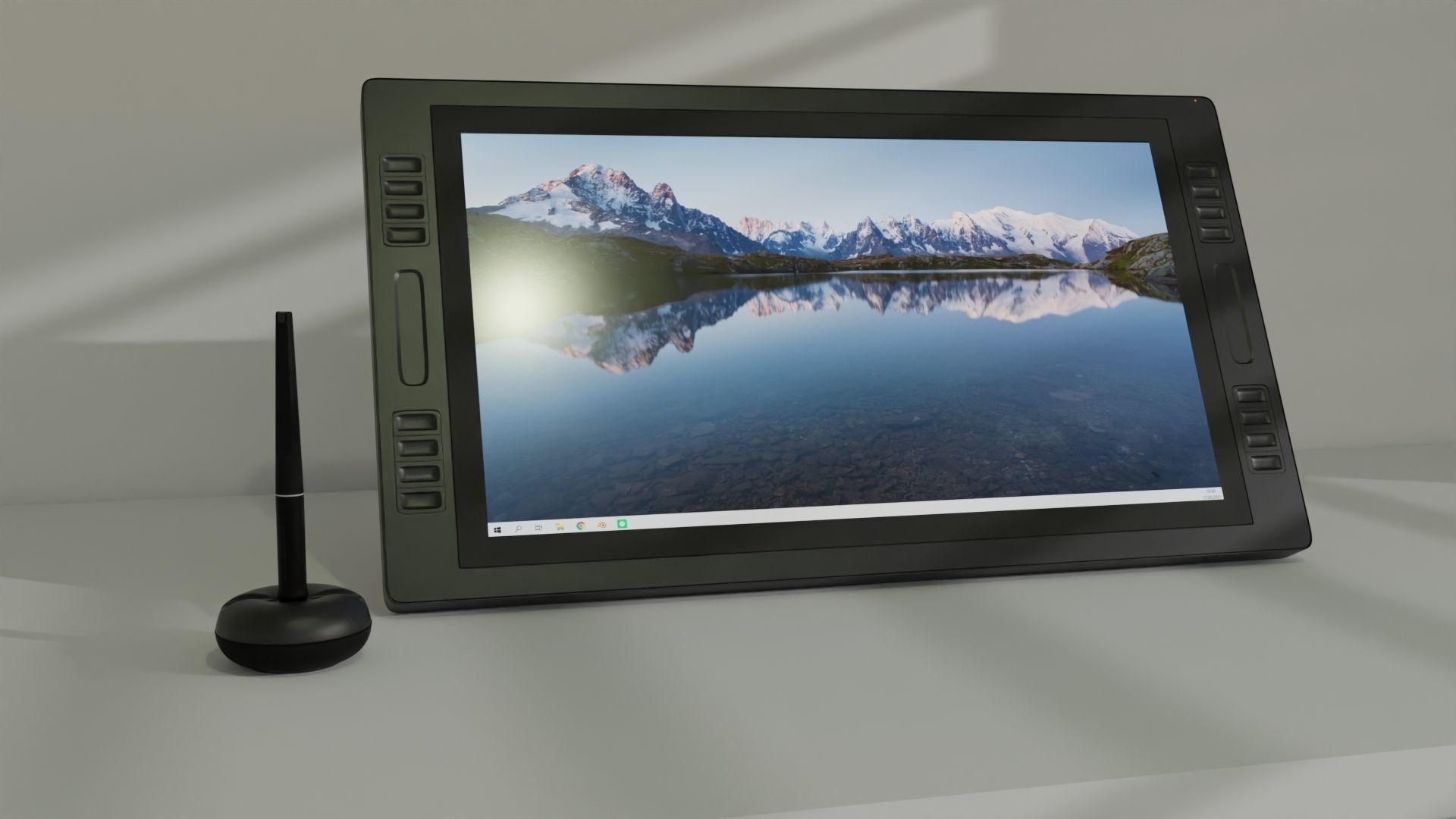 Graphic tablet free 3D model | CGTrader