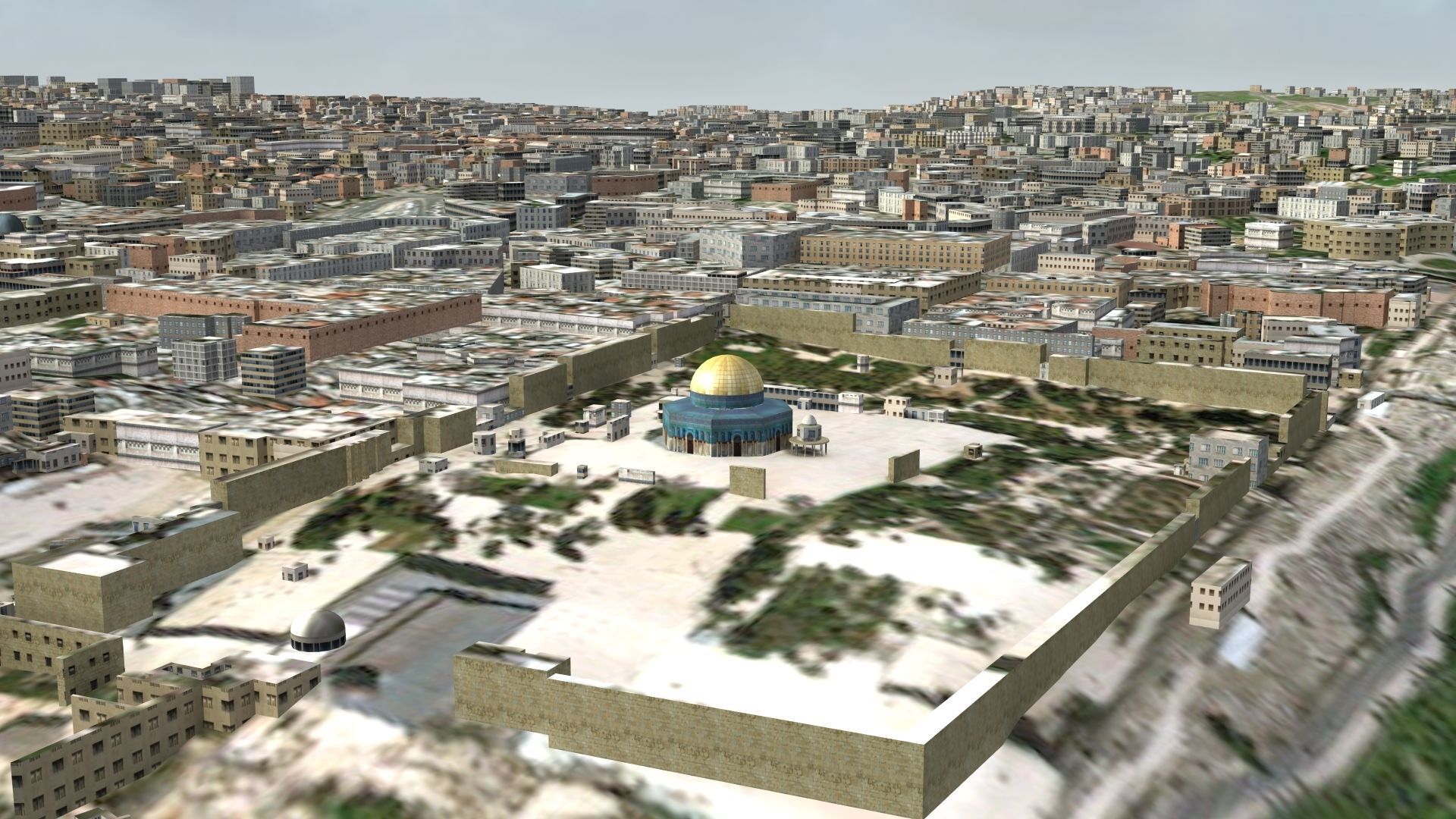 Jerusalem City 3D model | CGTrader