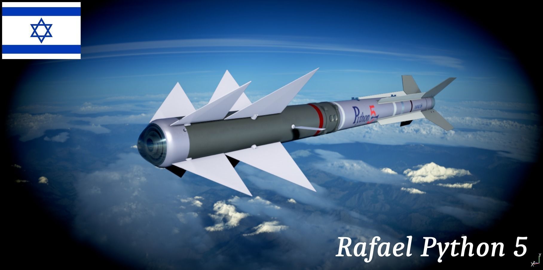 3D model Rafael Python 5 VR / AR / low-poly | CGTrader