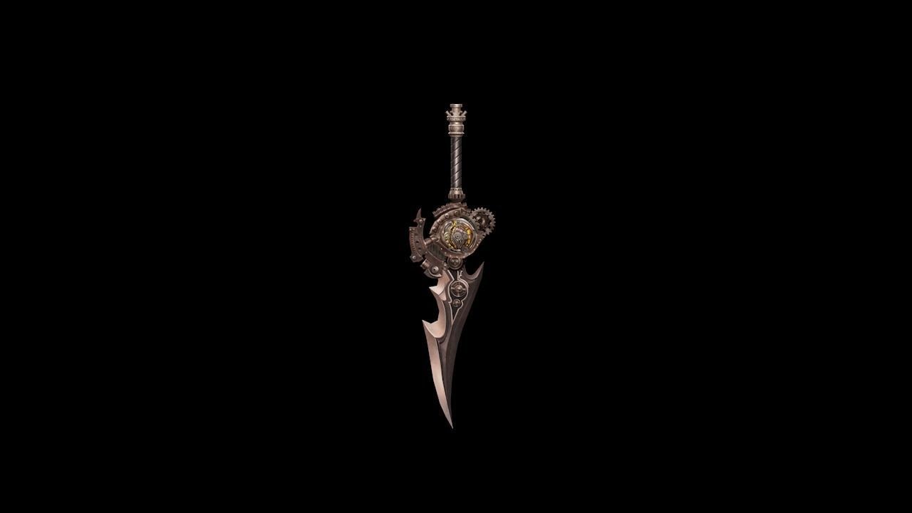 Steampunk Dagger 3D model | CGTrader