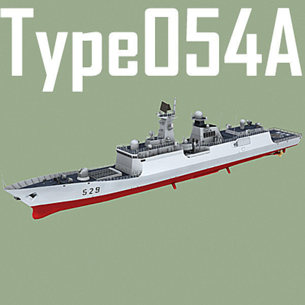 3D model Chinese Navy Type 054 A Jiangkai Class Missile Frigate VR / AR ...
