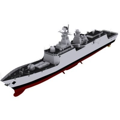 3D model Chinese Navy Type 054 A Jiangkai Class Missile Frigate VR / AR ...