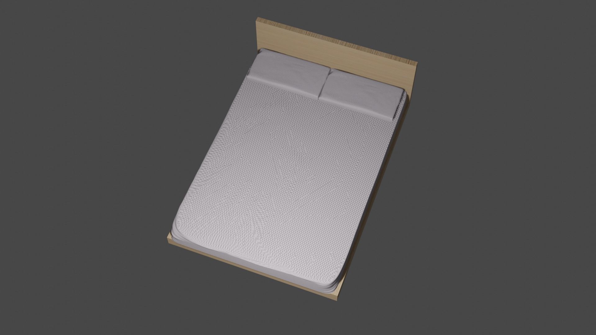 Bed Blender 3D model | CGTrader