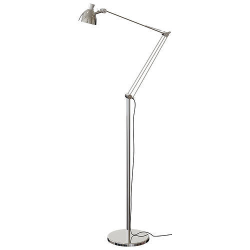 ANTIPHONY Outdoor reading lamp nickel-plated 3D model | CGTrader