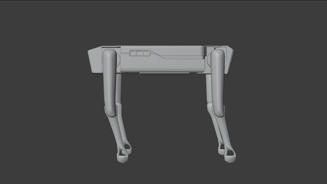 Spot Robot Dog free 3D model | CGTrader