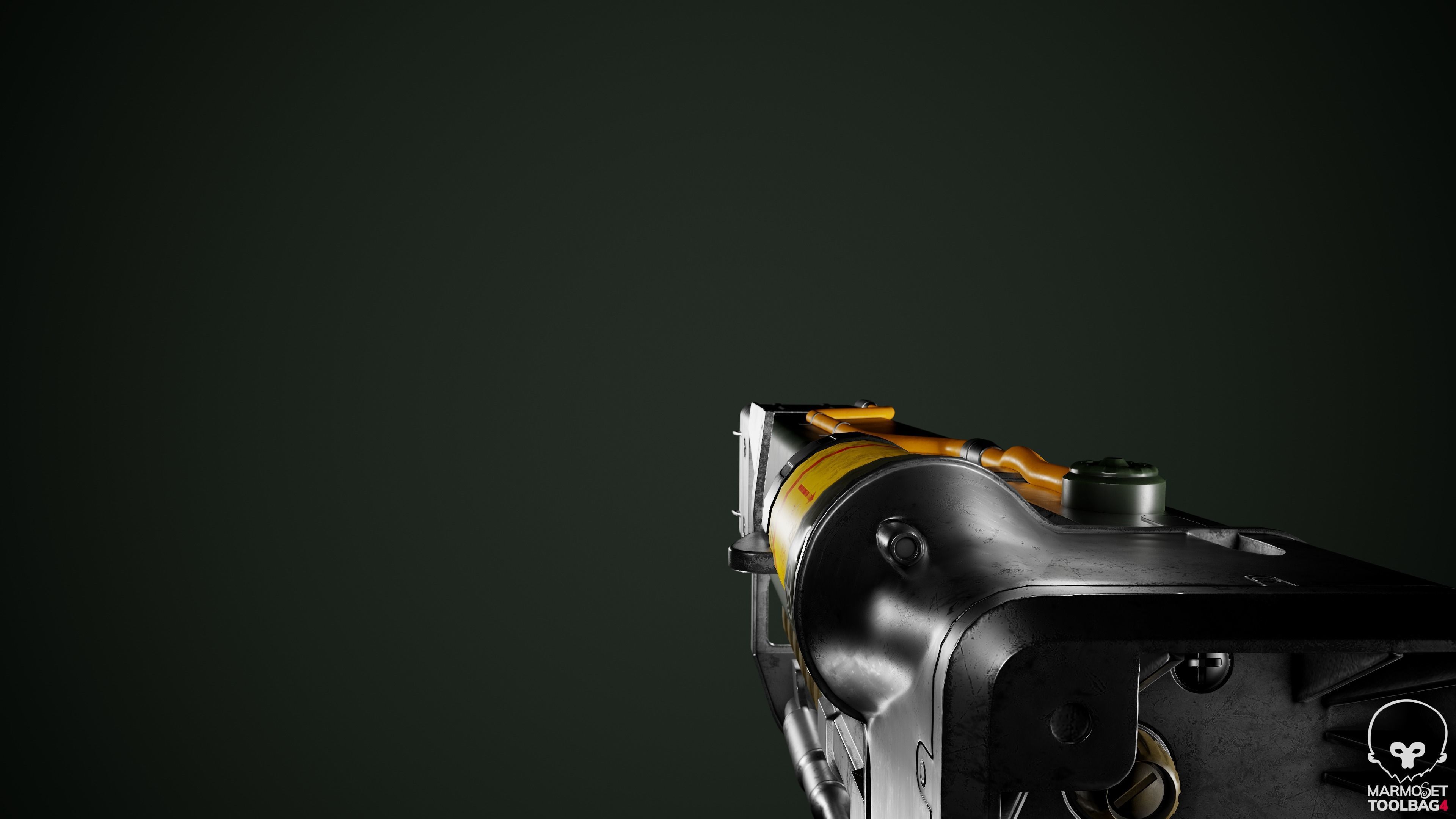 3D model Fallout AER9 Laser Rifle VR / AR / low-poly | CGTrader