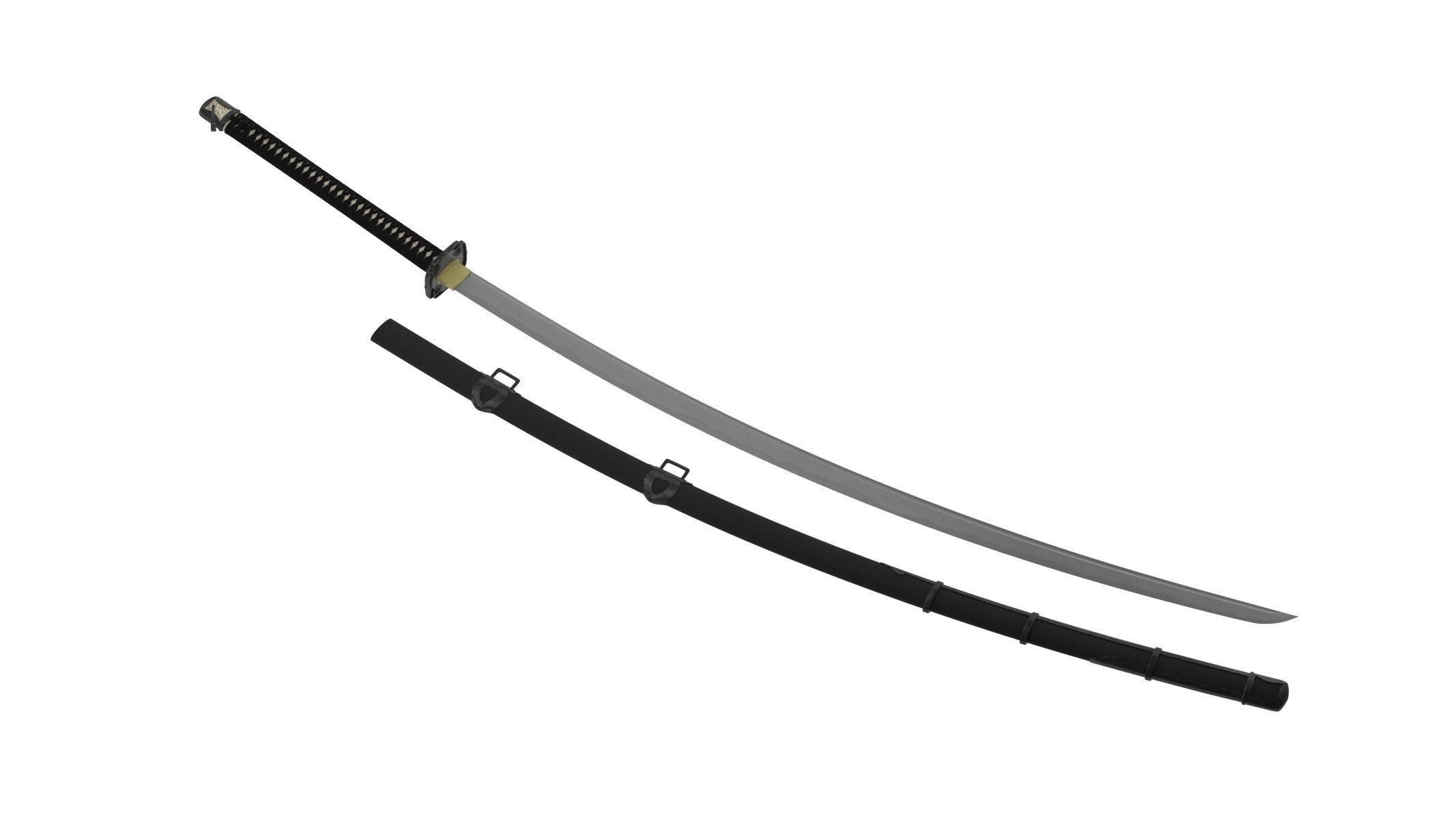 Long Odachi Sword 3D model | CGTrader