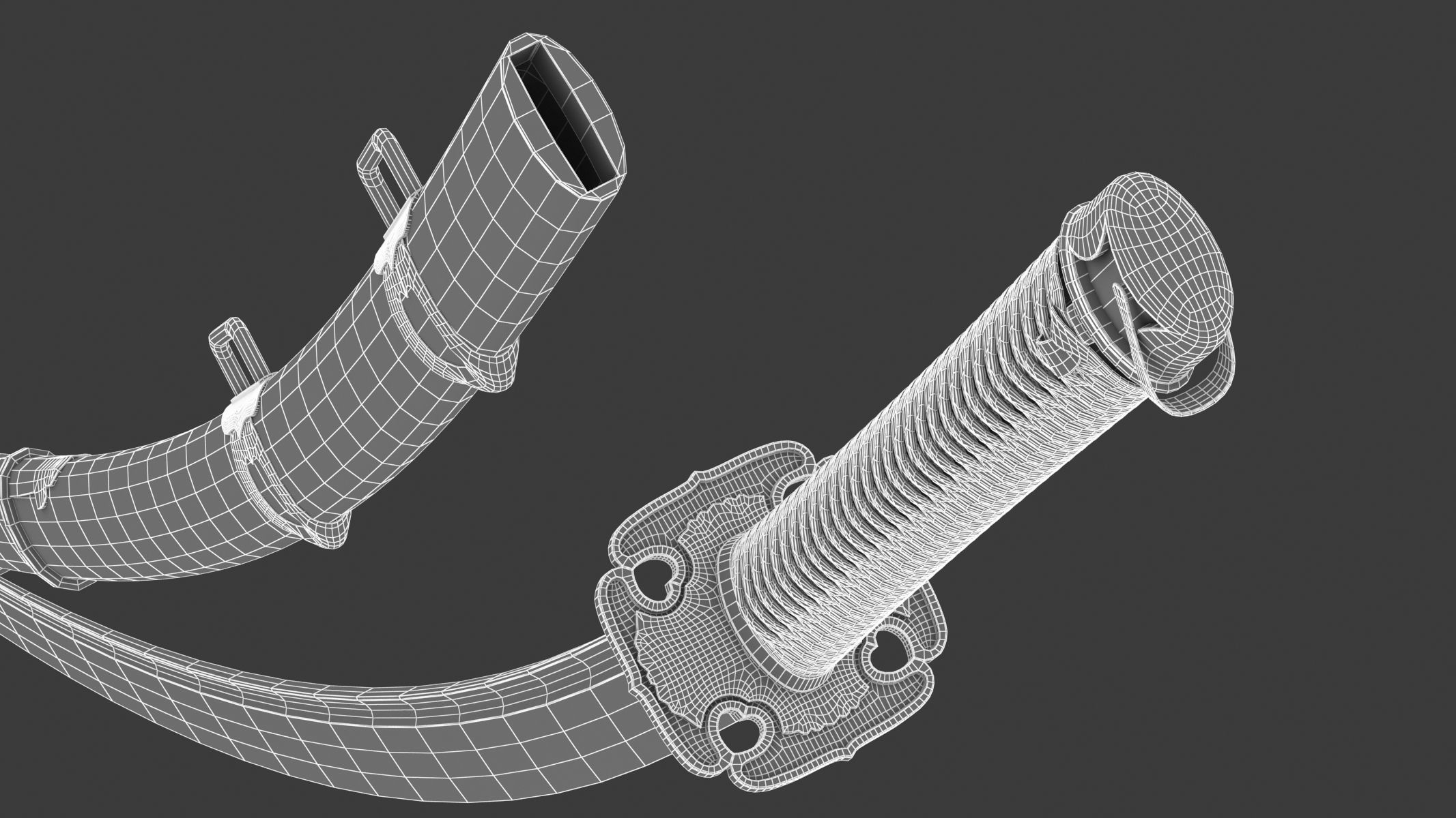 Long Odachi Sword 3D model | CGTrader