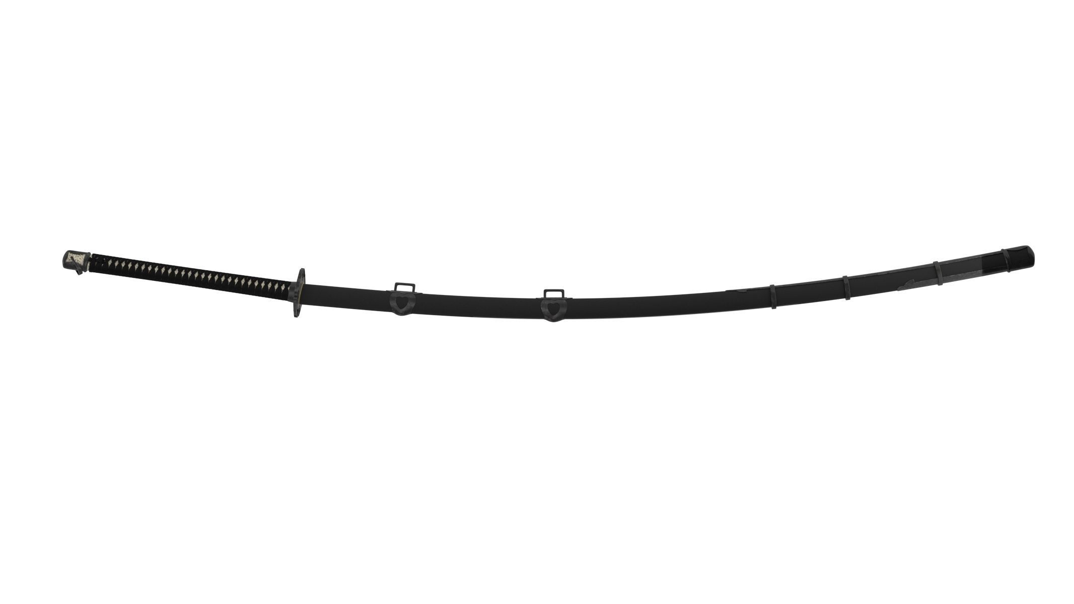 Long Odachi Sword 3D model | CGTrader