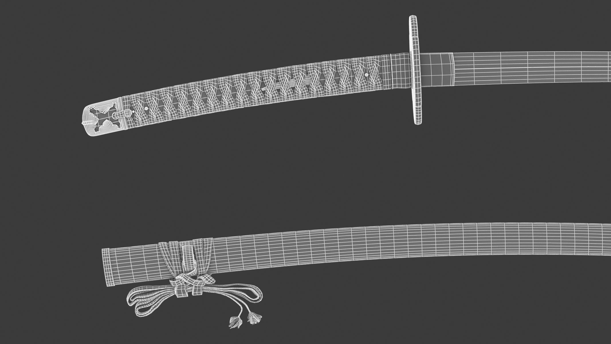 Tachi Sword 3D model | CGTrader
