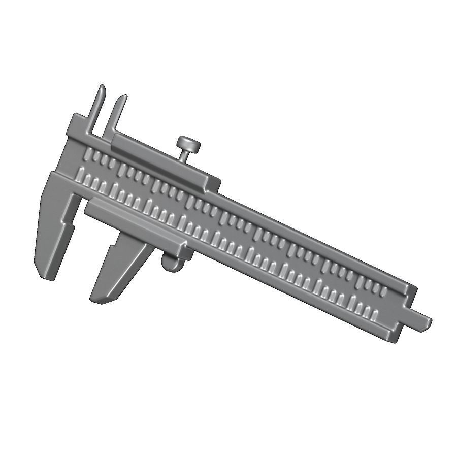 Classic Vernier Caliper Toy 3D model 3D printable | CGTrader
