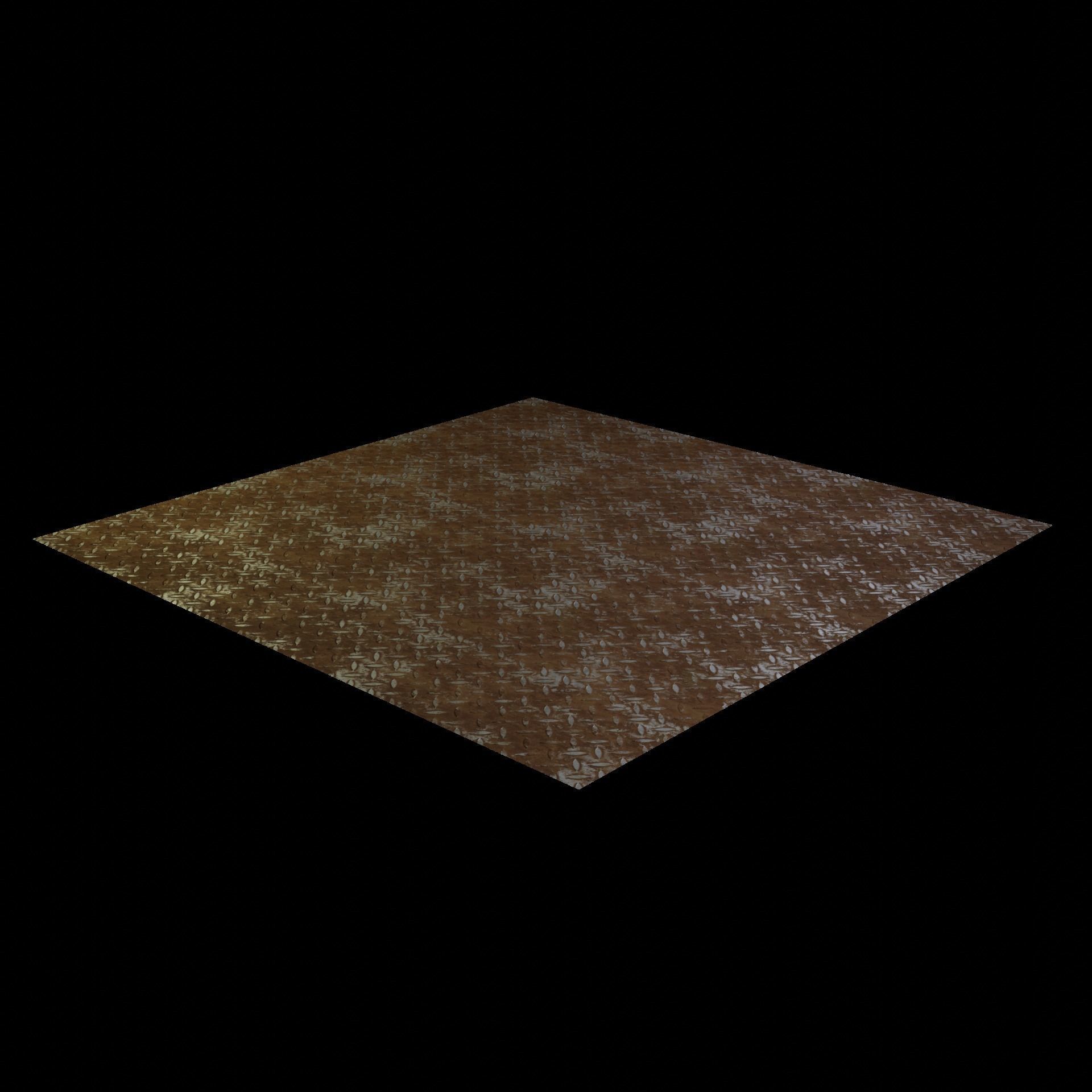 Steel checker plate material Texture | CGTrader