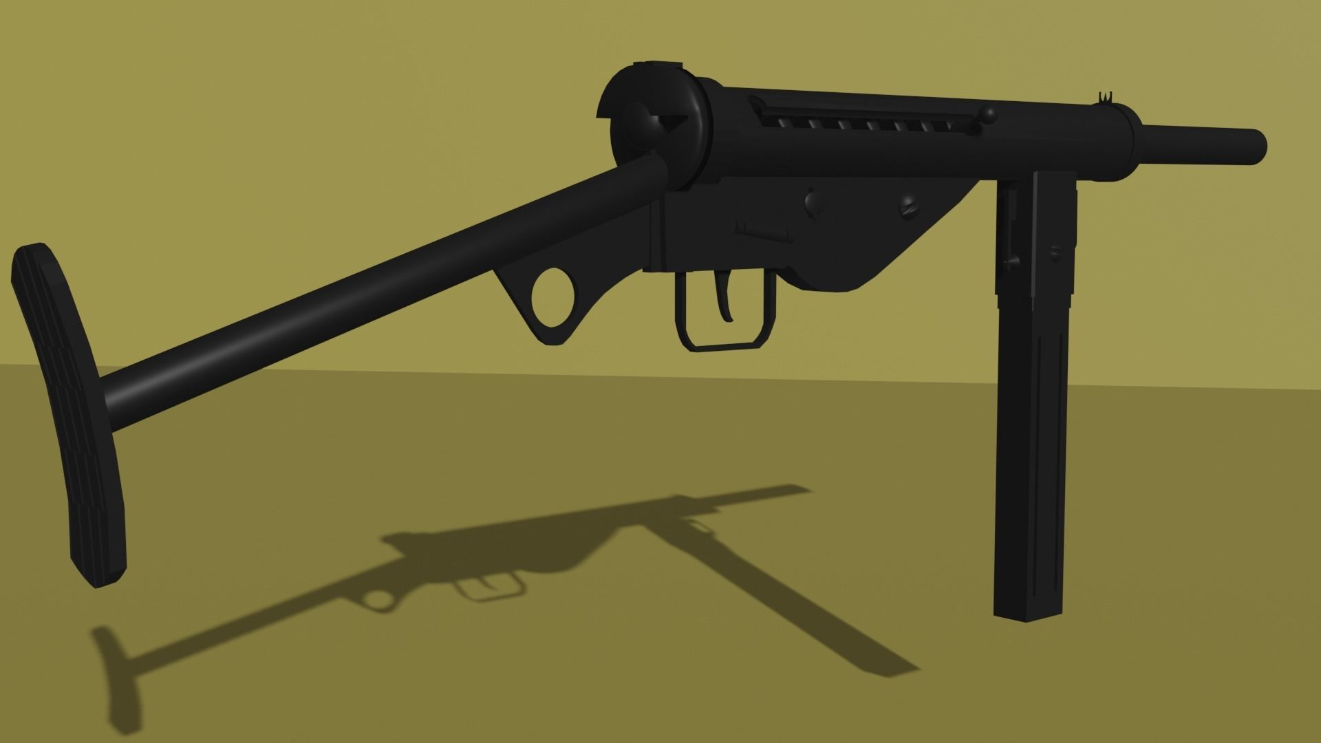 MP-3008 3D model Game ready asset free VR / AR / low-poly 3D model ...