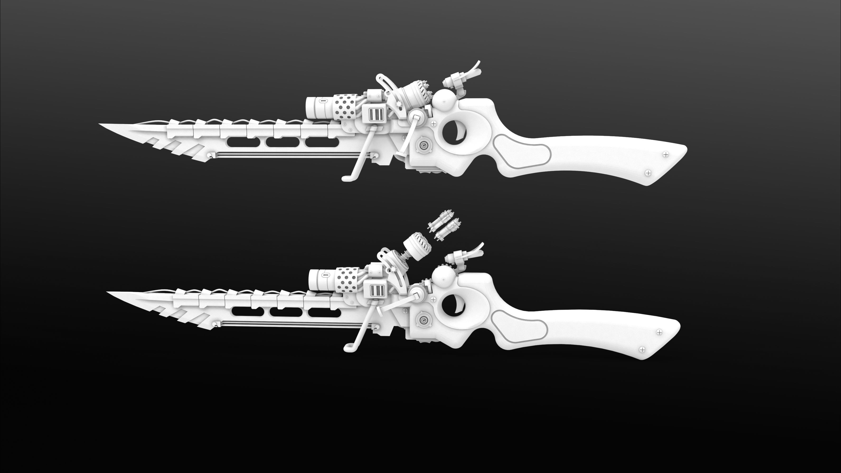 Captain Morgan Space Sword 3D model | CGTrader