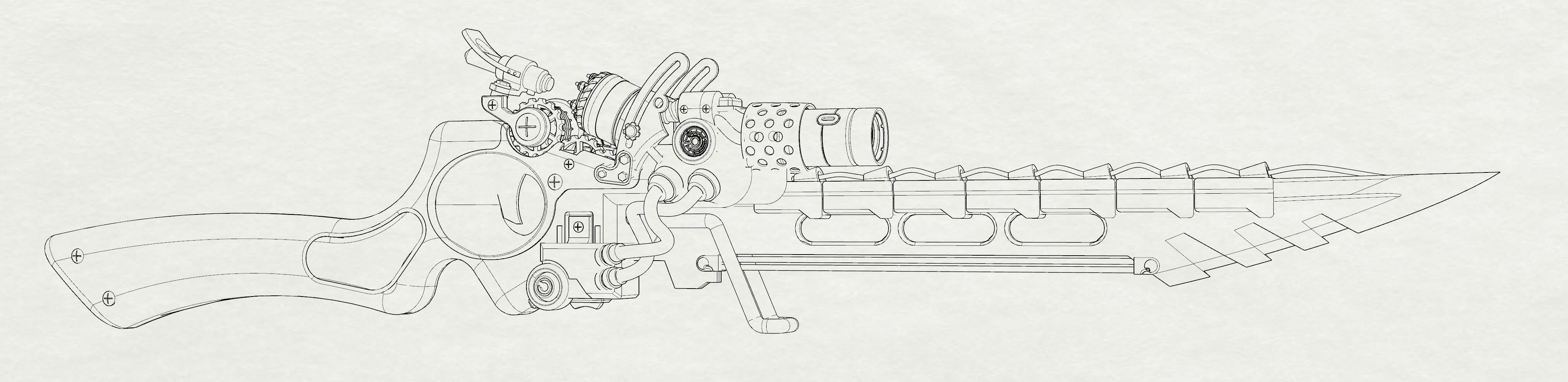 Captain Morgan Space Sword 3D model | CGTrader