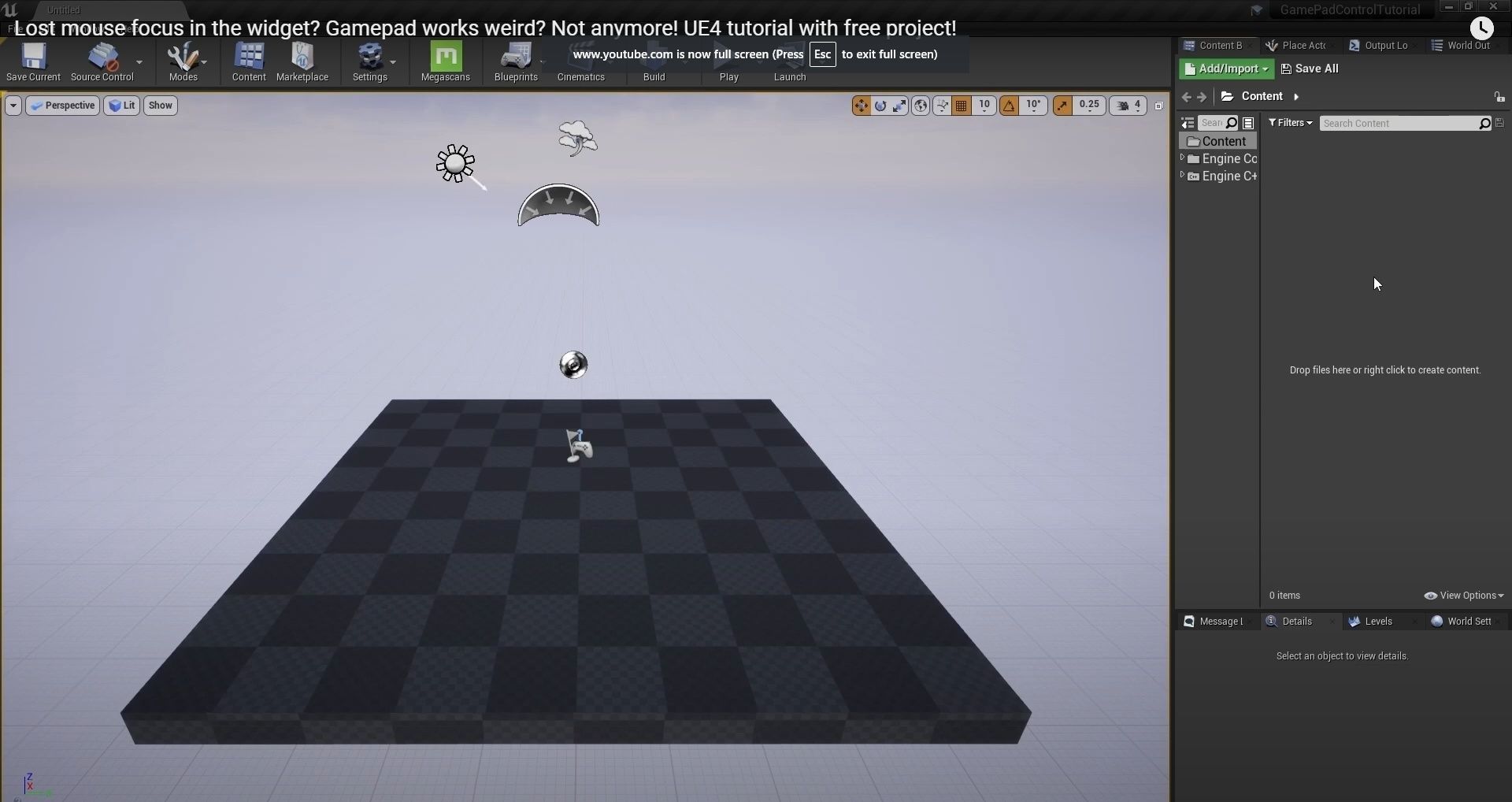 Lost Focus and GamePad control in widget free VR / AR / low-poly 3D ...