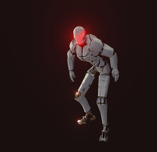 3D model Robot VR / AR / low-poly | CGTrader