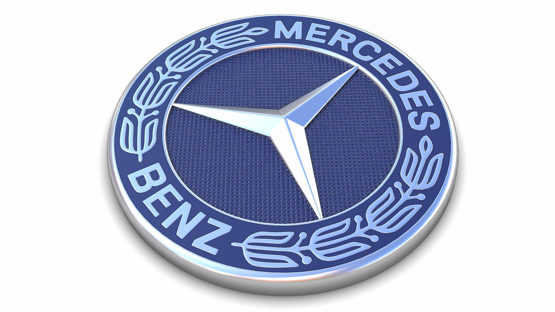 3D model Realistic Mercedes-Benz-Logo 3D Model logo of mercedes benz VR ...