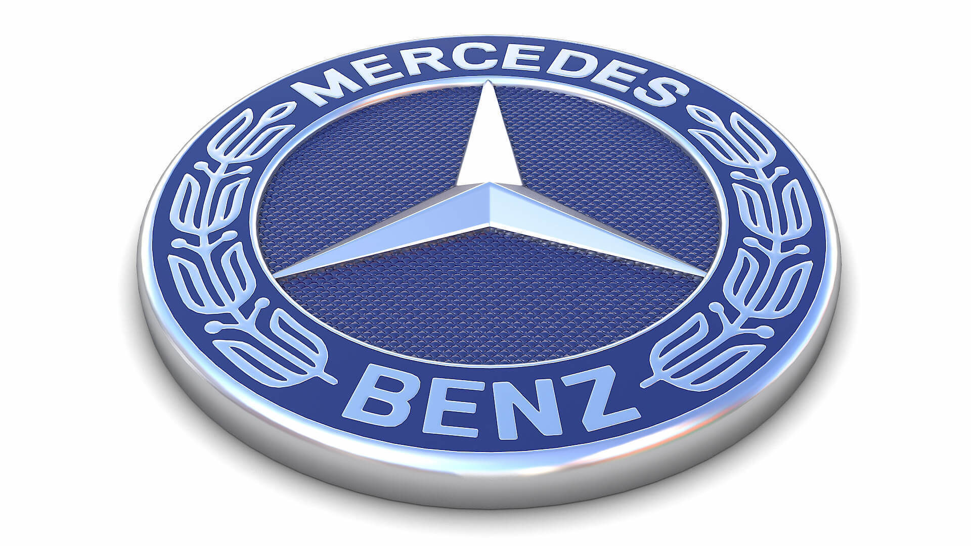 3D model Realistic Mercedes-Benz-Logo 3D Model logo of mercedes benz VR ...