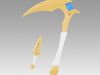 League Of Legends Akali Double Sickle Cosplay Weapon Prop 3D model 3D ...