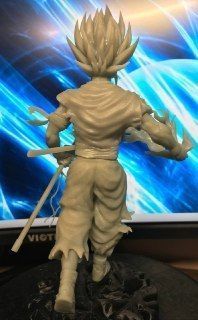 Gohan samurai 3D model 3D printable | CGTrader