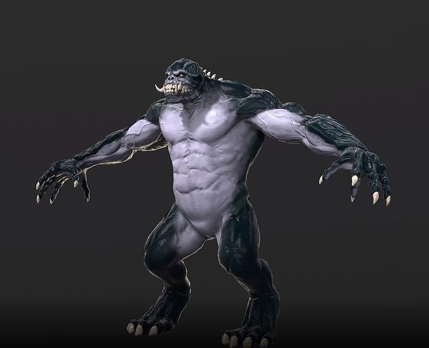 3D model Mutant VR / AR / low-poly | CGTrader