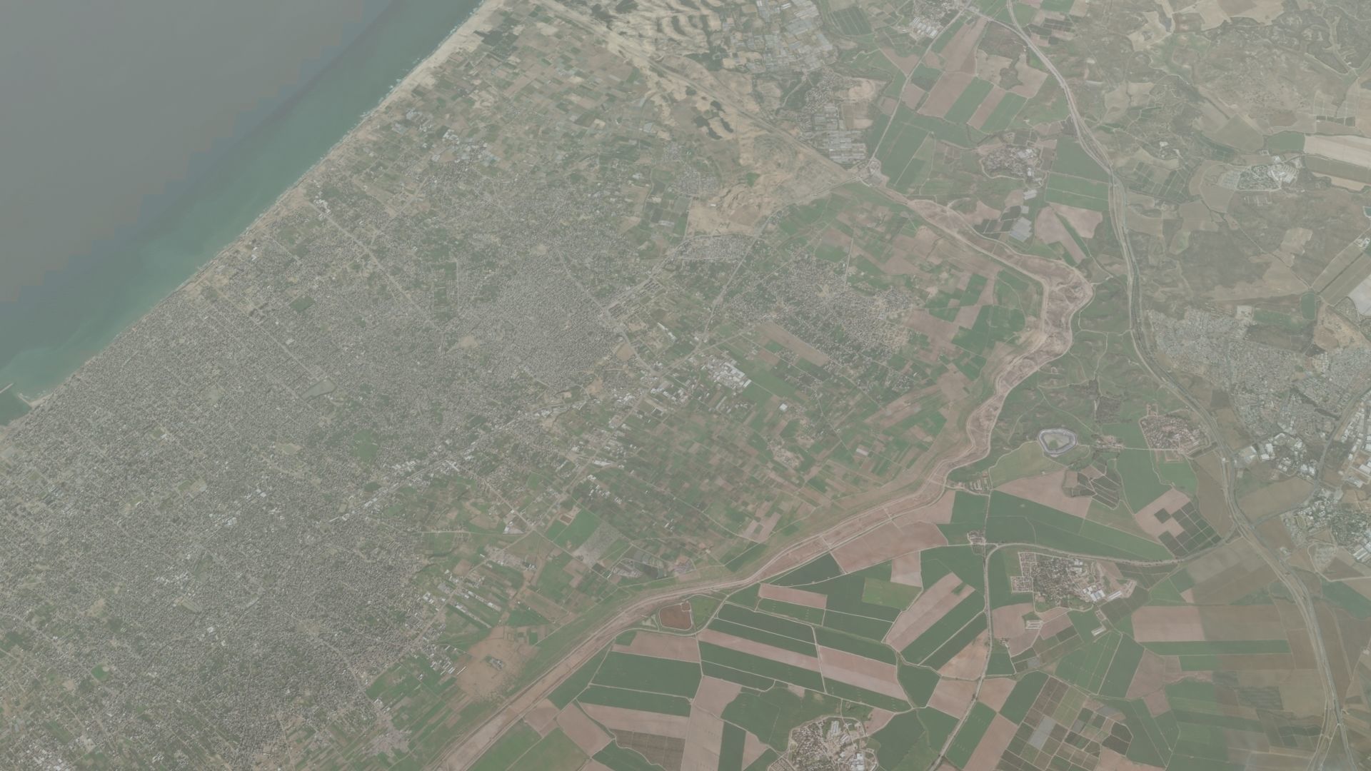 3D model Gaza Strip VR / AR / low-poly | CGTrader