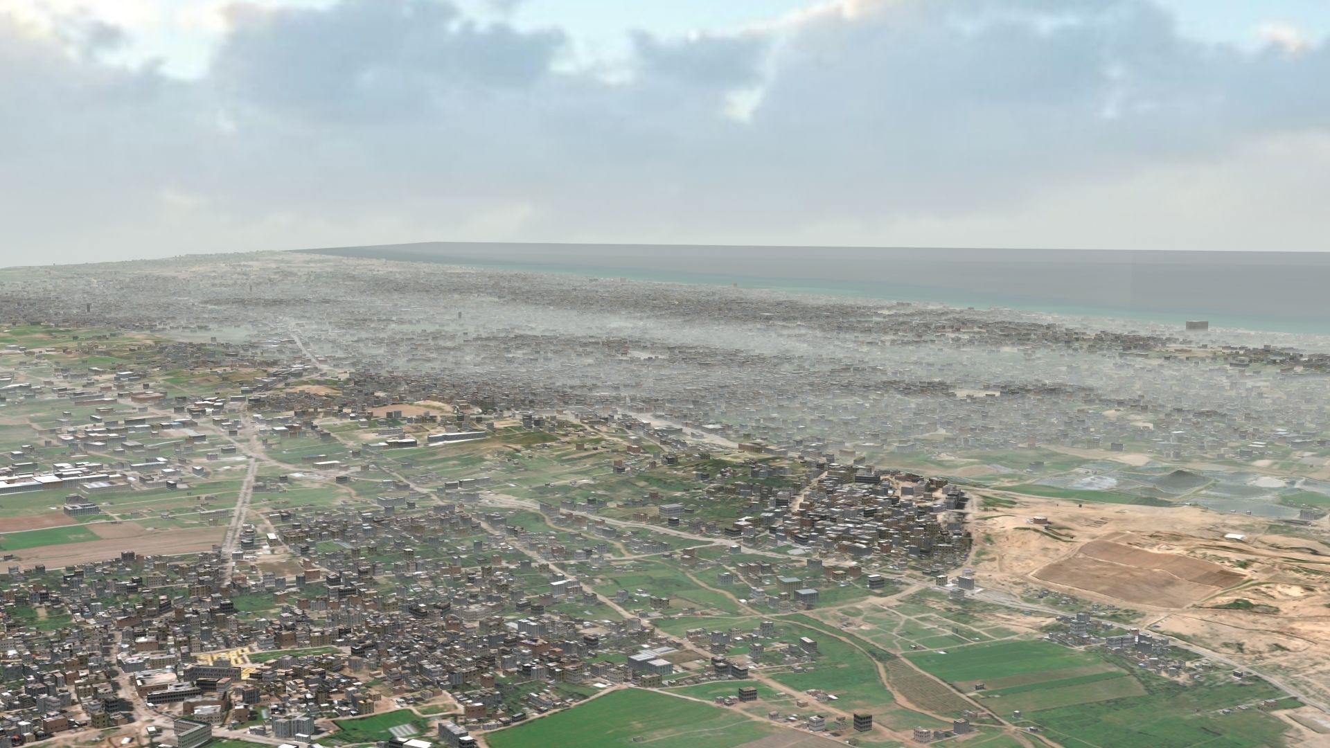3D model Gaza Strip VR / AR / low-poly | CGTrader