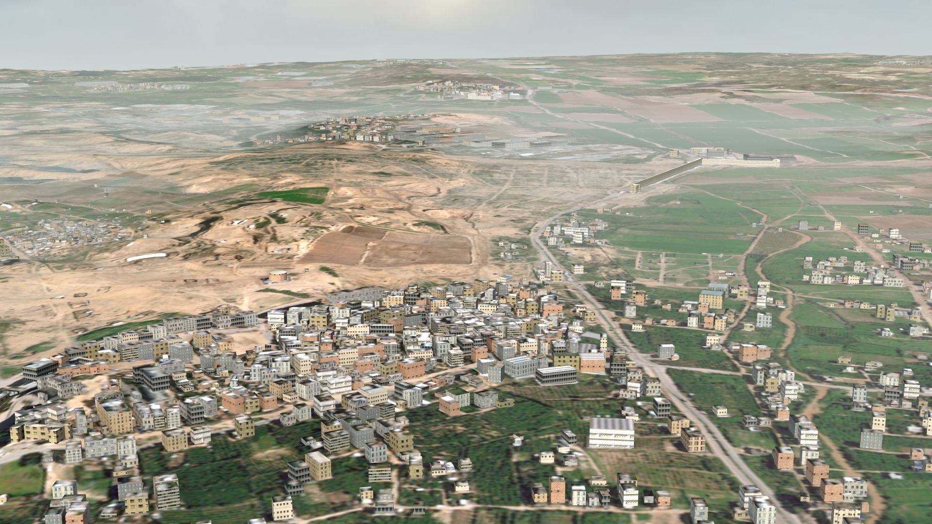 3D model Gaza Strip VR / AR / low-poly | CGTrader