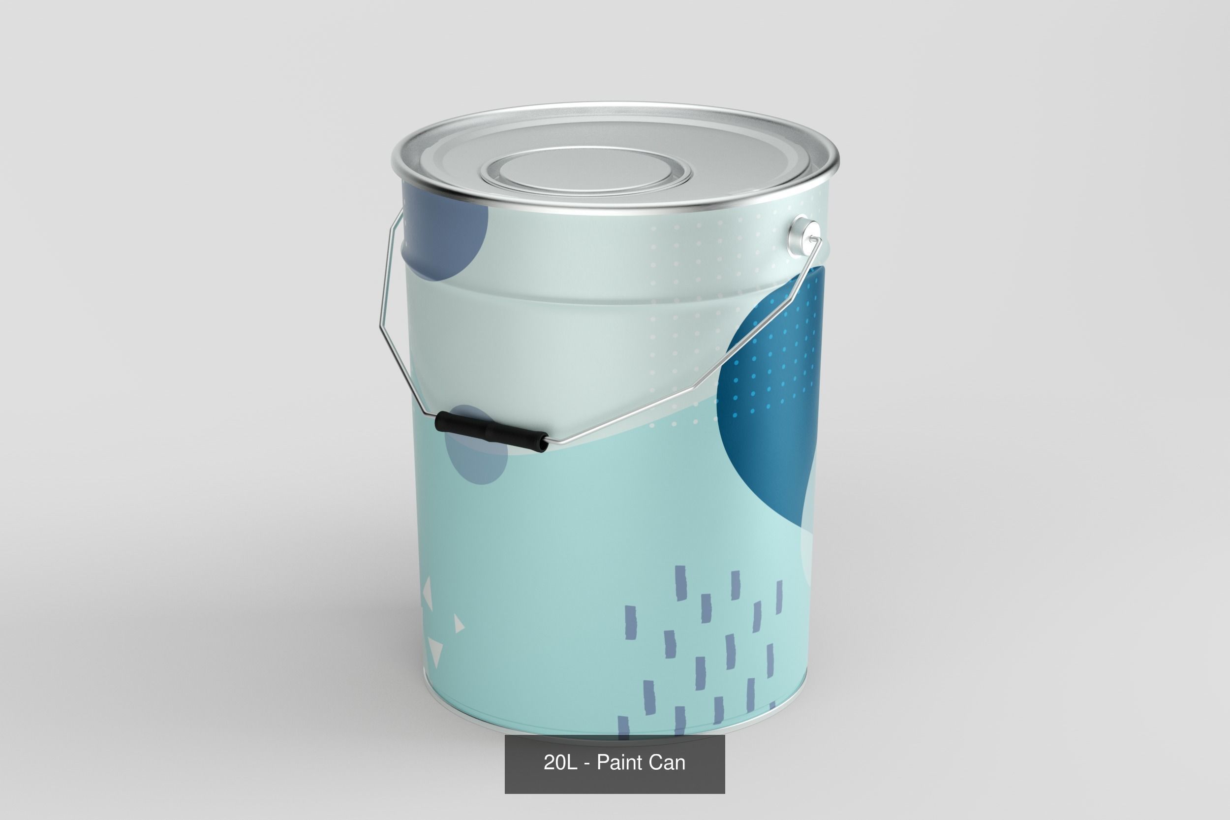 Collection of three 3d paint cans | CGTrader