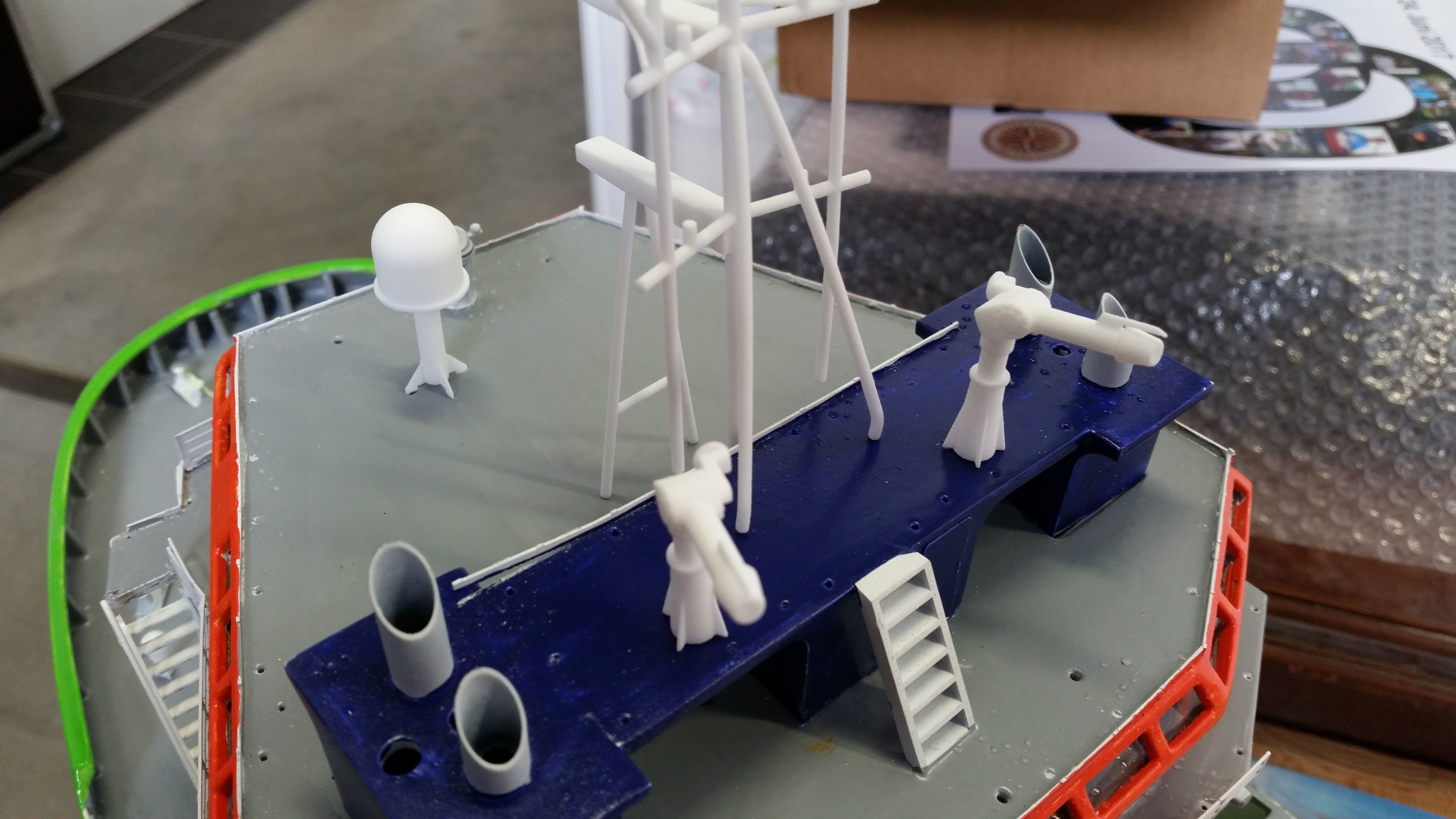 Mast Fairmount Summit 3D model 3D printable | CGTrader