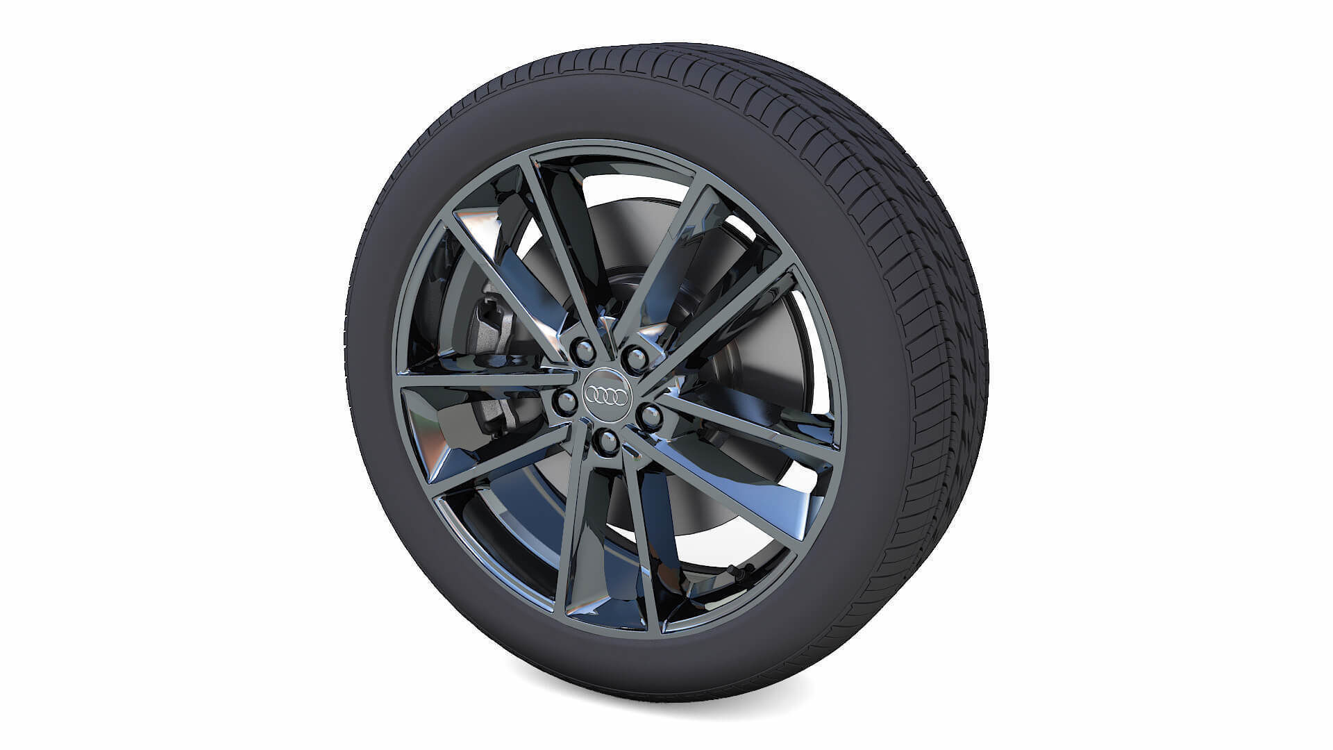 3D model Audi S8 Rim 3D Model VR / AR / low-poly | CGTrader